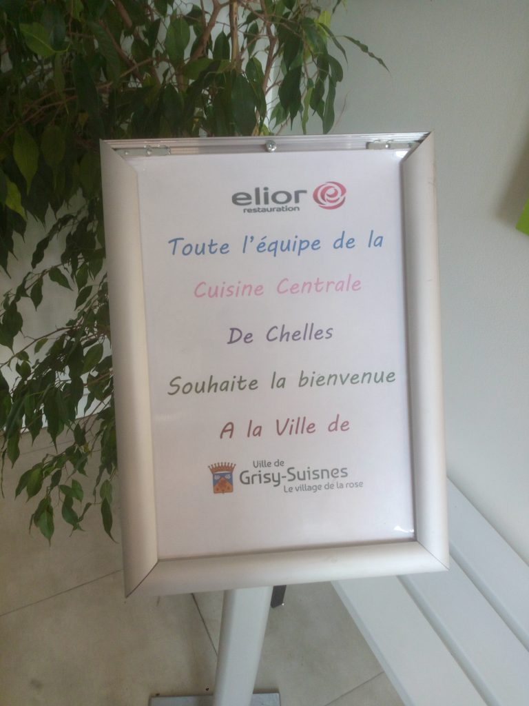 Visite de la cuisine centrale du prestataire (ELIOR) en charge de la ...